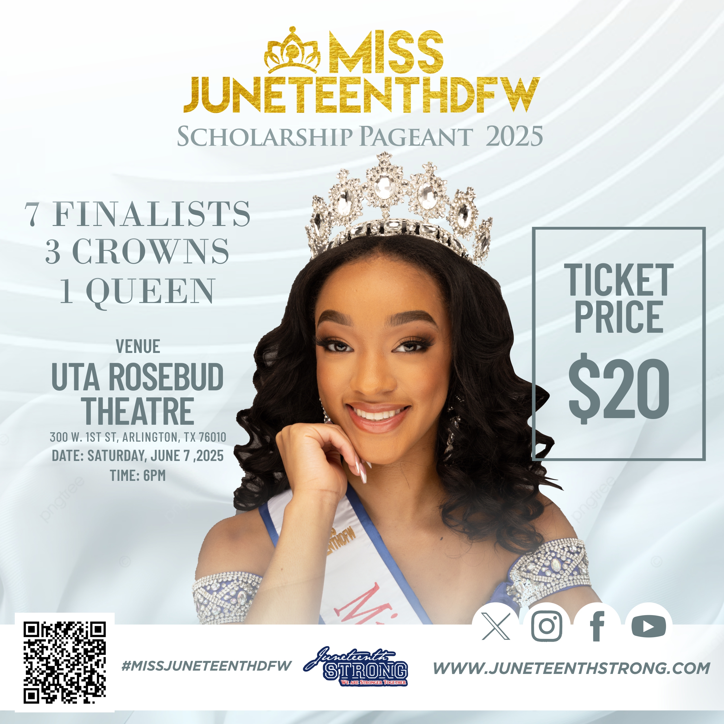 Miss JuneteenthDFW Pageant - Juneteenth Strong