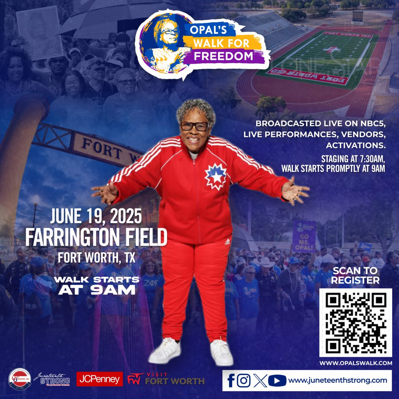 Opal's Walk for Freedom - Juneteenth Strong